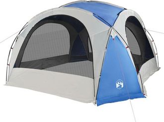 vidaXL Vidaxl - Tente de r&eacute;ception bleu imperm&eacute;able