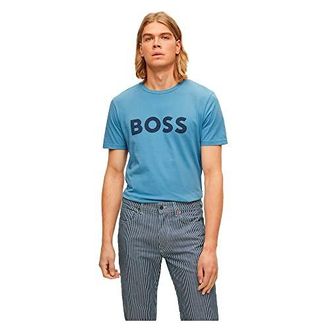 BOSS Thinking 1 Jersey, Light/Pastel Blue459, XL pour des Hommes