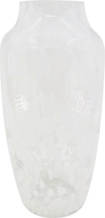 Ambia Home Vase, Klar, Glas, bauchig, 35 cm, mundgeblasen, zum Stellen, auch f&uuml;r frische Blumen geeignet, Dekoration, Vasen, Glasvasen