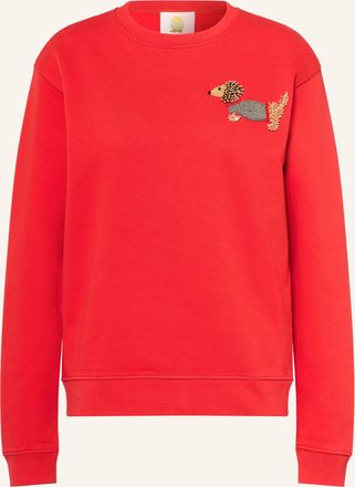 Princess Goes Hollywood Princess Goes Hollywood Sweatshirt Mit Schmuckperlen rot