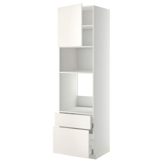 IKEA METOD / MAXIMERA HS f Ofen/Mikro m Tür/2 Schubl