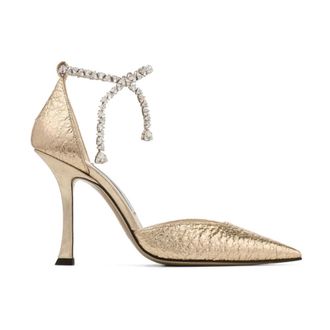 Jimmy Choo London Gold GZB Stylische Sneakers - - Shoes - Damen - Gelb - 41 EU