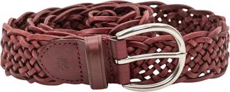 Dragon Diffusion 30mm London Schnalle G&uuml;rtel - - Accessories - Damen - Rot - 85 CM