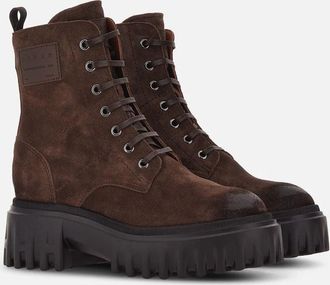 Hogan H26 Ankle Boot - Brown
