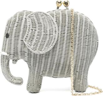 Serpui Serpui, Femme, Sacs, Gris, Taille: ONE Size Drake Elephant Clutch