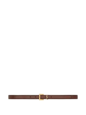 Saint Laurent Ceinture en cuir Cassandre Saint Laurent