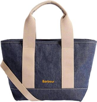 Barbour Femme, Sacs, Bleu, Taille: ONE Size Mini Sac Cabas Mya en Denim