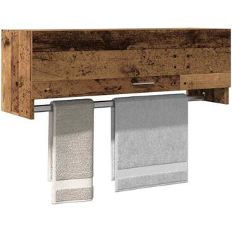 vidaXL Garde-robe vieux bois 100x32,5x35 cm bois ding&eacute;nierie Vidaxl