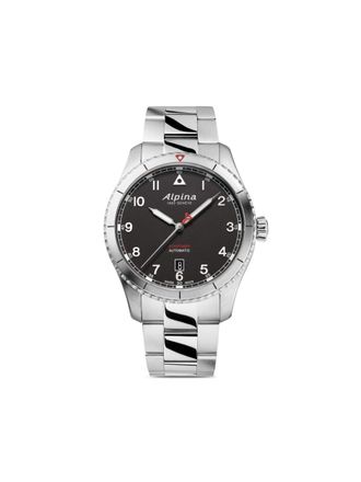 Alpina Startimer Pilot Automatic 41mm - Schwarz