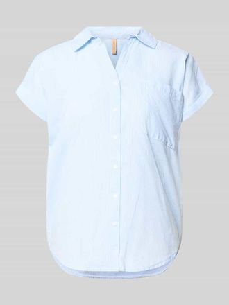 Soyaconcept Regular Fit Bluse mit Brusttasche Modell DINAH