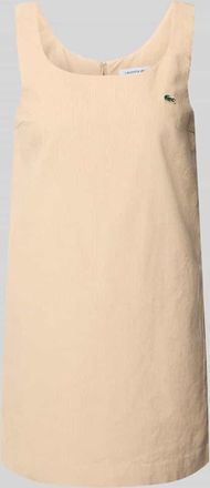 Lacoste Slim Fit Freizeitkleid aus reiner Baumwolle