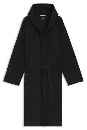BOSS Fashion Robe Dressing_Gown, Black1, M pour des Hommes