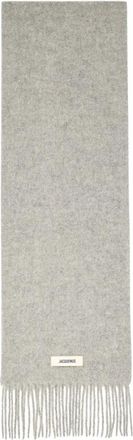 Jacquemus Femme, Accessoires, Gris, Taille: ONE Size Lécharpe Carro