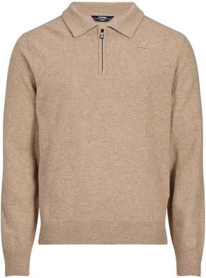 K-Way Polo &agrave; col zipp&eacute; en laine