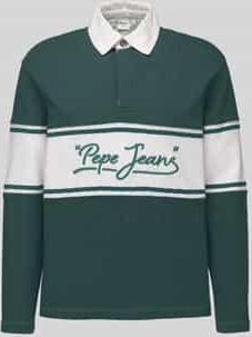 Pepe Jeans London Sweatshirt mit Polokragen Modell MURPHY