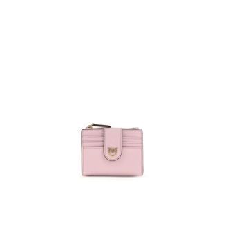 Pinko Pinko, Femme, Accessoires, Rose, Taille: ONE Size Bos Taurus Wallet