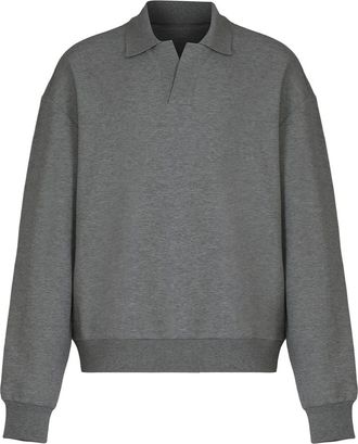 HUGO BOSS Homme, Sweatshirts et sweats &agrave; capuche, Gris, Taille: XL SweaT-shirt en m&eacute;lange de coton