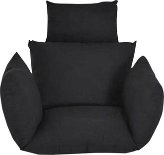 Generic Wasserdichtes H&auml;ngesesselkissen, Modell Egg Chair, Ersatzkissen mit Kopfst&uuml;tze, mit Gurten an der R&uuml;ckseite, sehr weich und atmungsaktiv