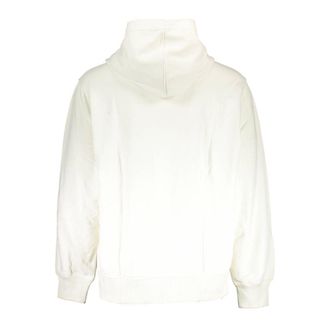 Calvin Klein Embroidered Logo Hoodie - White