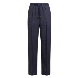 Etro Wide Hosen - - Trousers - Damen - Blau - M