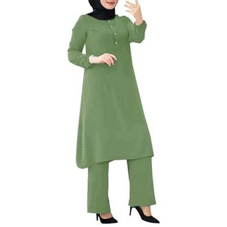 Generic Co Ord Ensembles pour femmes automne hiver v&ecirc;tements extensibles 2026 couleur unie 3 pantalons c&ocirc;tel&eacute;s d&eacute;contract&eacute;s trois pi&egrave;ces tenues 2 pi&egrave;ces sweat