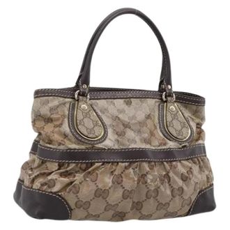 Gucci Pre-owned Vintage GG Canvas Tote Bag - - Pre-owned - Damen - Beige - ONE SIZE