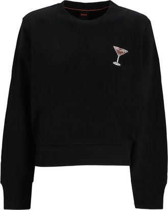 BOSS sweat Ellison - Noir