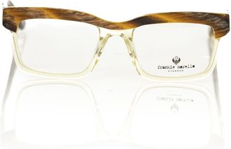 Frankie Morello Braune Acetat Brillenfassung