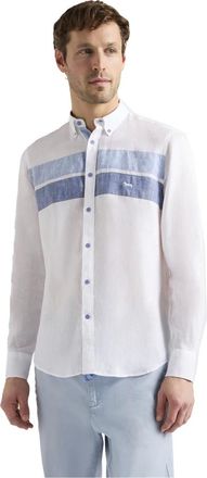 Harmont & Blaine Homme, Chemises, Blanc, Taille: M Linen Shirt