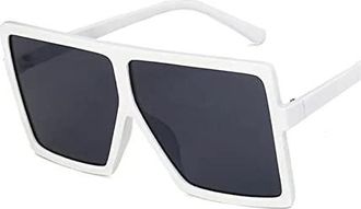 Generic Lunettes de soleil carrées rétro en métal pour hommes et femmes (couleur : I, taille : 1) 2026