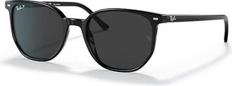 Ray-Ban Elliot Sonnenbrillen Schwarz Fassung Schwarz Glas Polarisiert 52-19