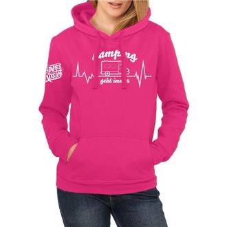 Spass Kostet Frauen Damen Kapuzenpullover Wohnmobil Camping geht Immer Hoodie zelten Camper