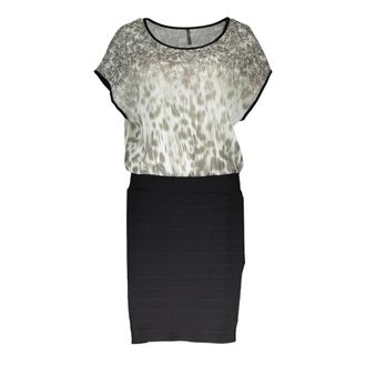 Guess Kurzes Multicolor Kleid mit Kurzen &Auml;rmeln - - Dresses - Damen - Mehrfarbig - XS