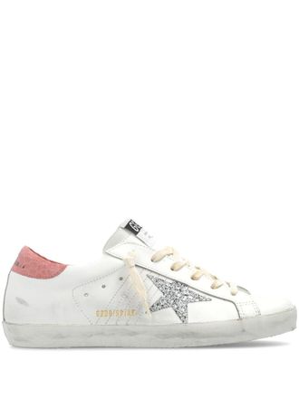 Golden Goose baskets Super-Star en cuir - Blanc