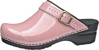 Sanita Freya | Sabots Ouvert | Produit Original Fabriqué à la Main pour Femme | Assise Plantaire de Forme Anatomique avec Mousse Souple | Bride de Talon régl