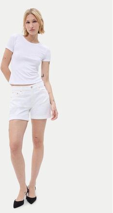 GAP Jeansshorts 607134-00 Weiß Slim Fit