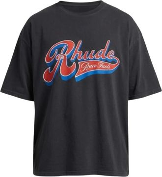 Rhude Homme, Tops, Gris, Taille: XL T-Chemises