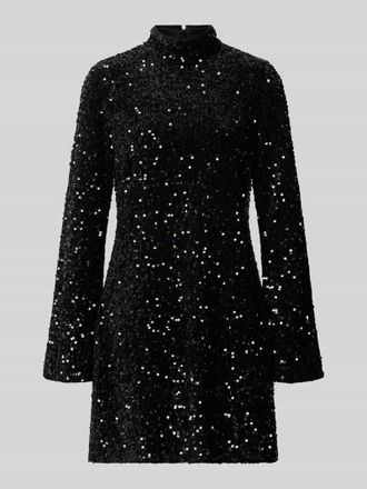 Jake*s Casual Paillettenkleid mit ausgestellten &Auml;rmeln
