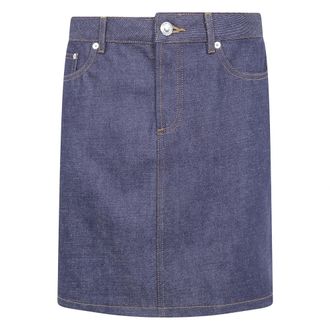 A.P.C. A.p.c., Damen, R&ouml;cke, Blau, 2XSGr&ouml;&szlig;e