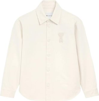 Ami Femme, Blouses et Chemises, Blanc, Taille: 36 FR Camicia Ami de Coeur