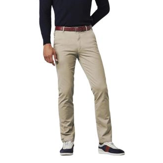 Meyer Beige Baumwoll Chino Hose - - Trousers - Herren - Beige - 2XL