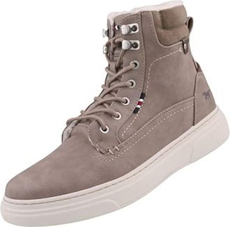 Mustang Jeans Bottines Homme 4181-601, Pointure:43 EU, La Couleur:Beige
