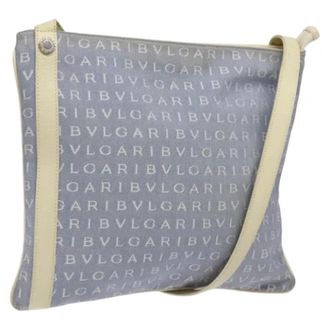 Bulgari Pre-owned Nylon schultertasche - - Pre-owned - Damen - Blau - ONE SIZE