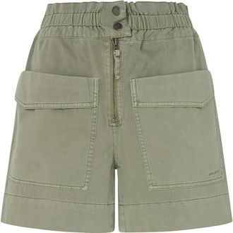 Pepe Jeans London Anna Short, Vert (Washed Green), S Femme