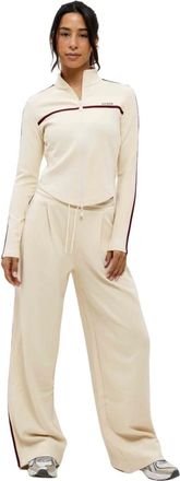 Guess Femme, Sport, Beige, Taille: 38 FR Surv&ecirc;tement Enti&egrave;rement Zipp&eacute;