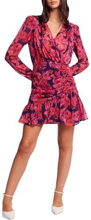 Morgan Robe courte froncée imprimée Multico 42