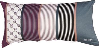 Joop Kissen Cornflower Stripes | 1 deep Wine | 40 x 80 cm