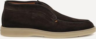 Santoni Digits suede Loafers Male 11