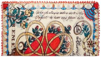 Faliero Sarti Femme, Accessoires, Multicolore, Taille: ONE Size &Eacute;charpe Imprim&eacute;e &agrave; Franges