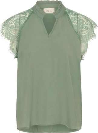 Cream Lorbeerkranz - 176009 - - Blouses & Shirts - Damen - Gr&uuml;n - XL